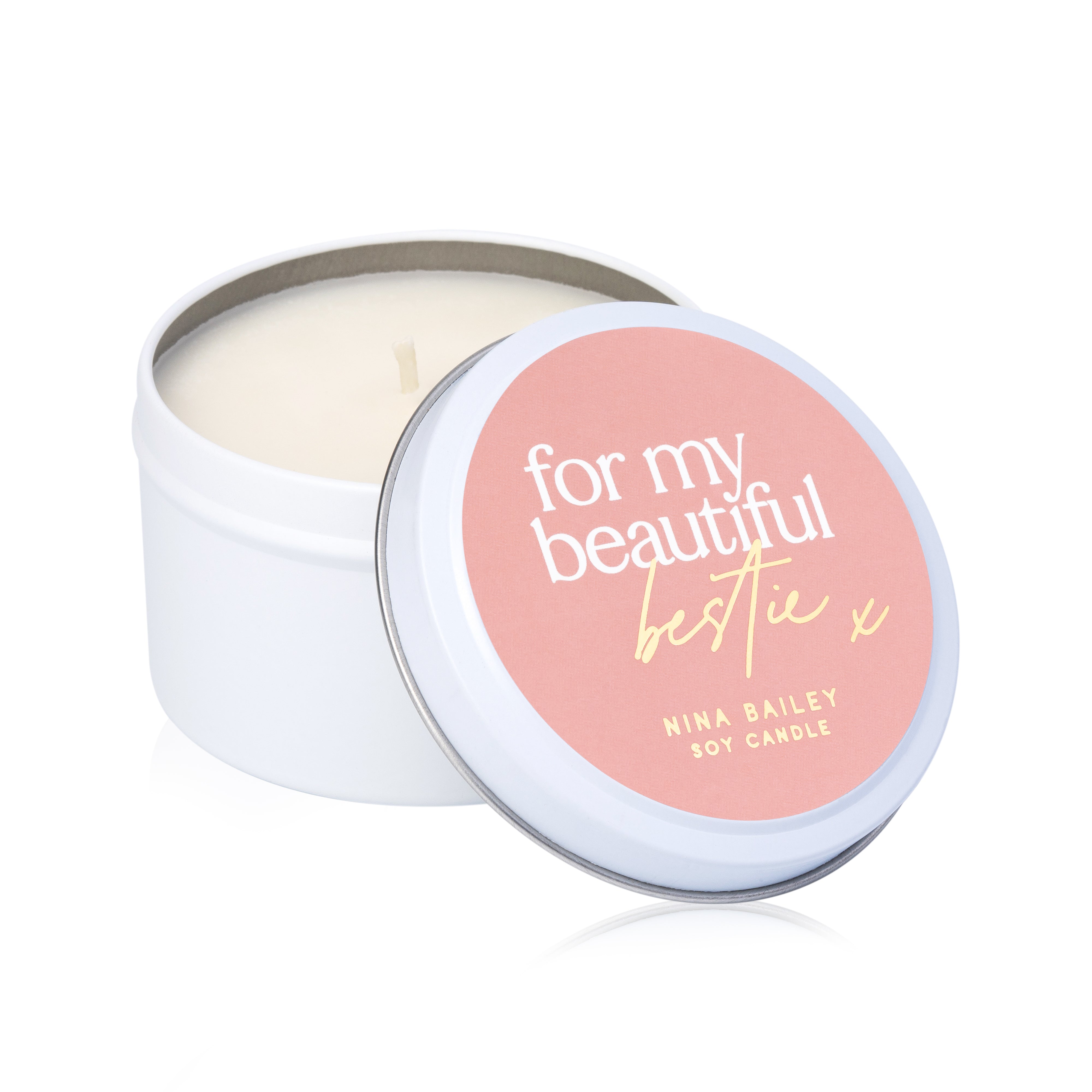 For My Beautiful Bestie - Quote Soy Candle – Nina Bailey