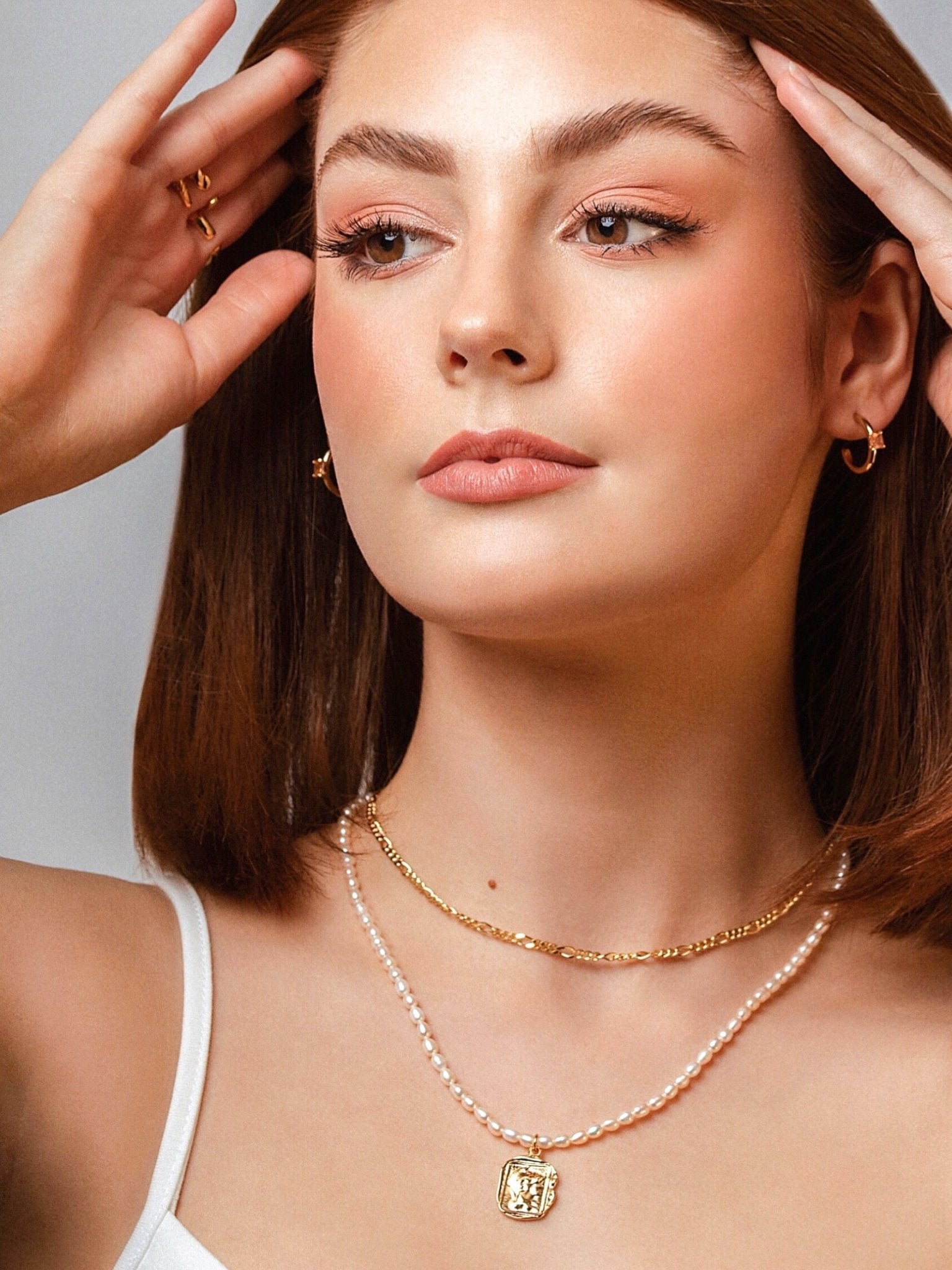 Audrey Pearl Necklace – Nina Bailey