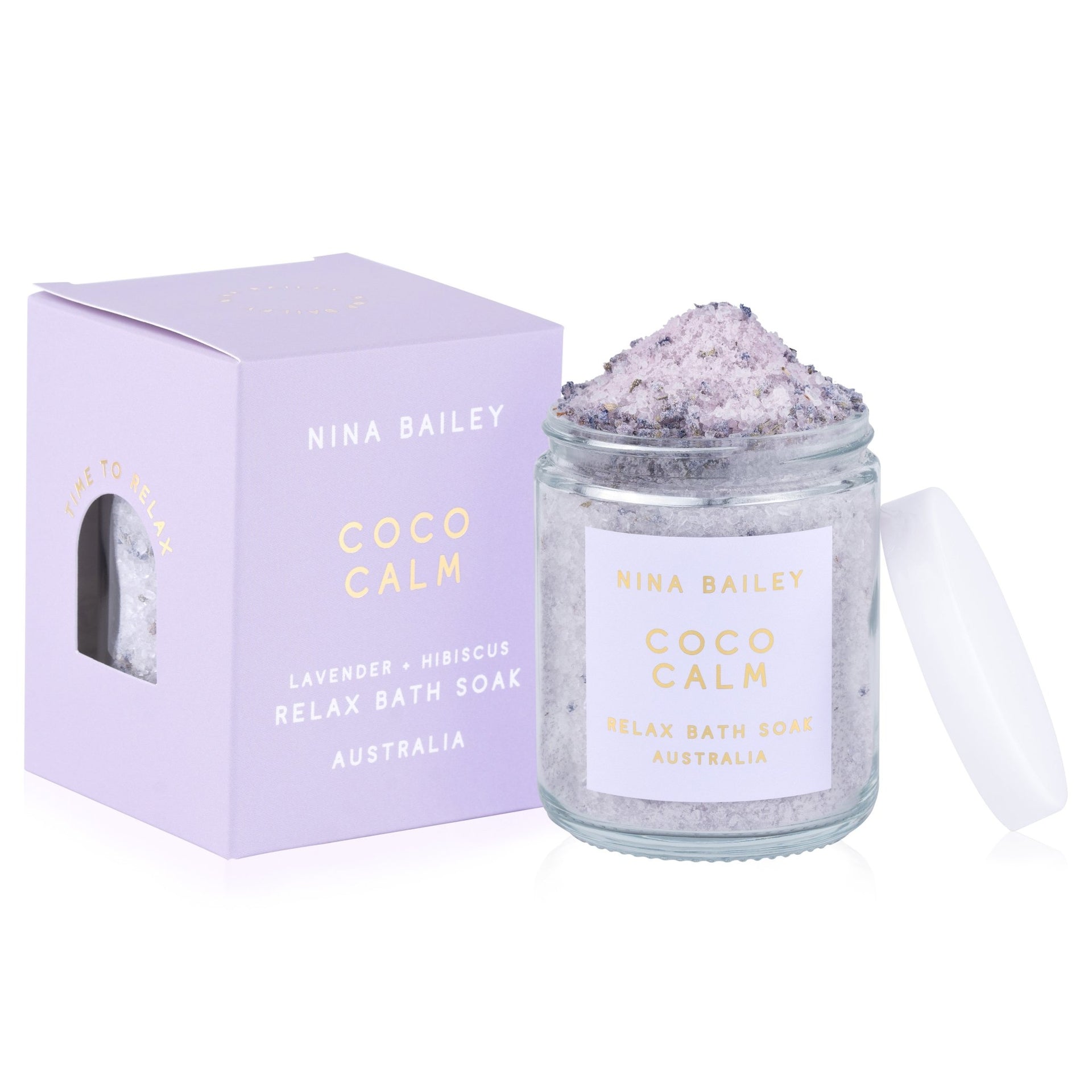 Coco Calm - Botanical Bath Soak – Nina Bailey