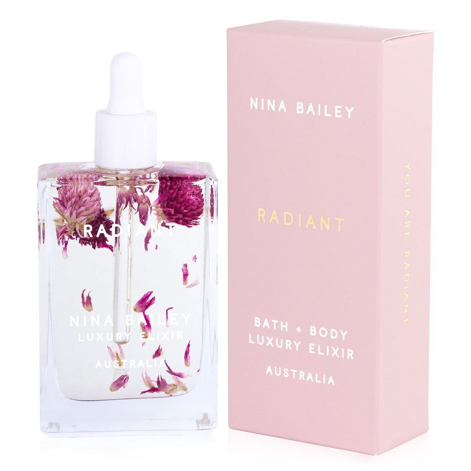 Radiant Luxury Bath + Body Oil Elixir – Nina Bailey